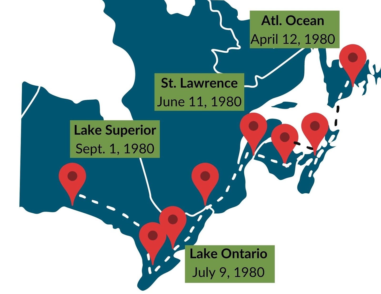 Terry Fox Map Thank You, Stouffville! – Page 2 – Together We